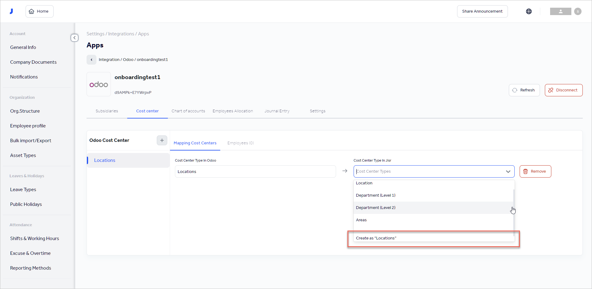 Cost centers setup ( Analytic Items ) & Mapping – Knowledge base