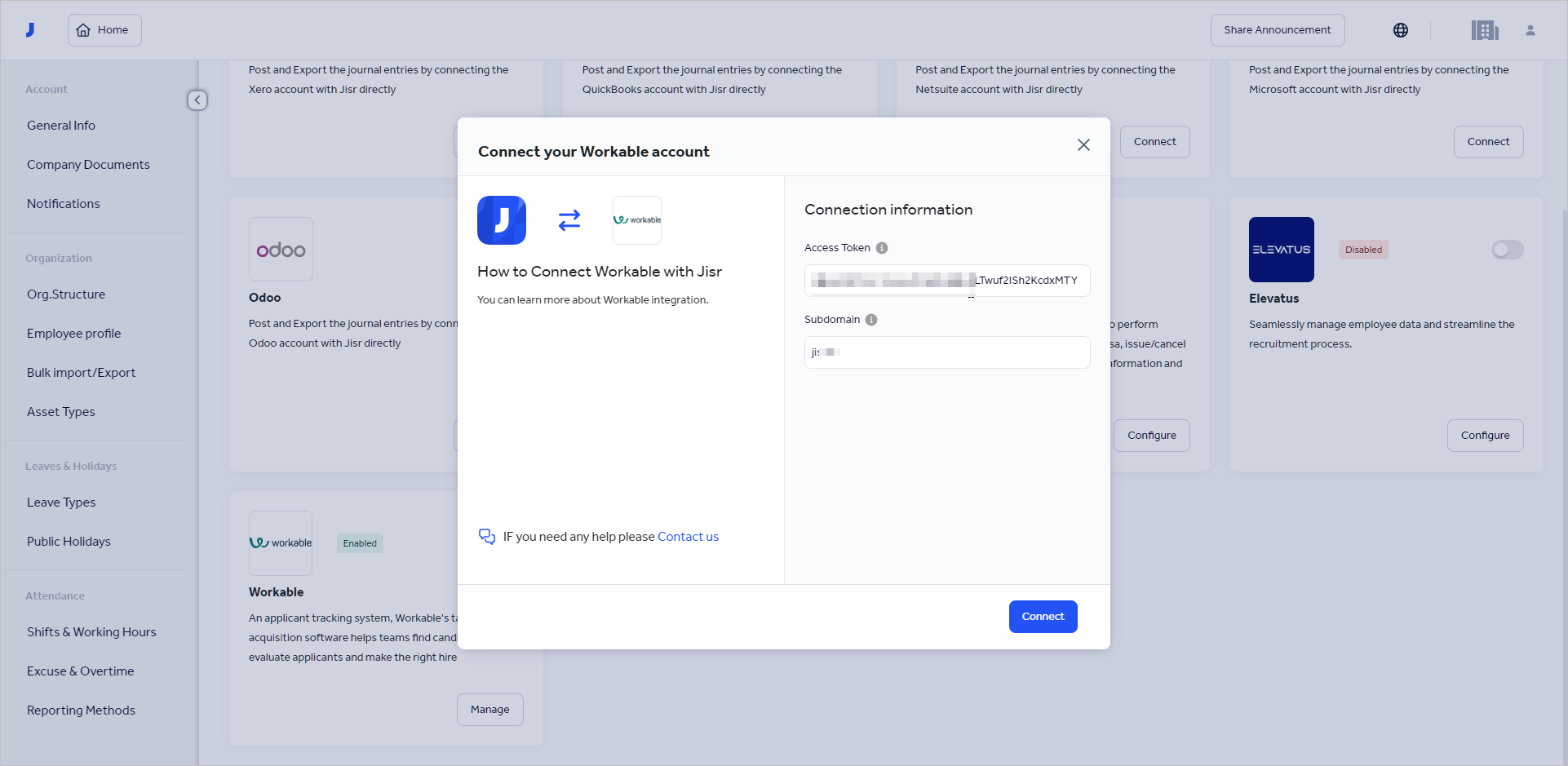 How to Set up Workable Integration with Jisr? – Knowledge base