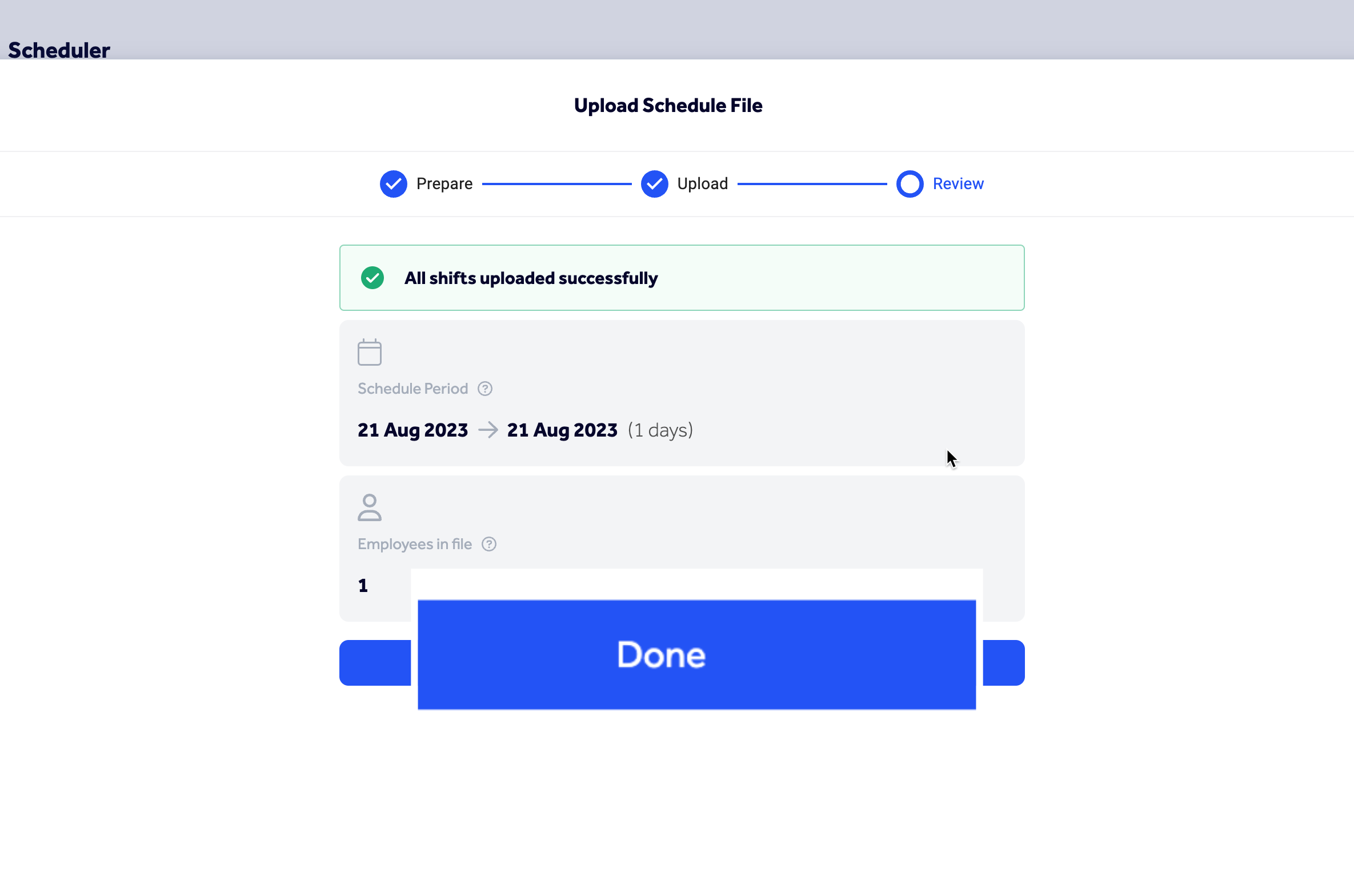Bulk Scheduling by Using Excel Sheets – Knowledge base