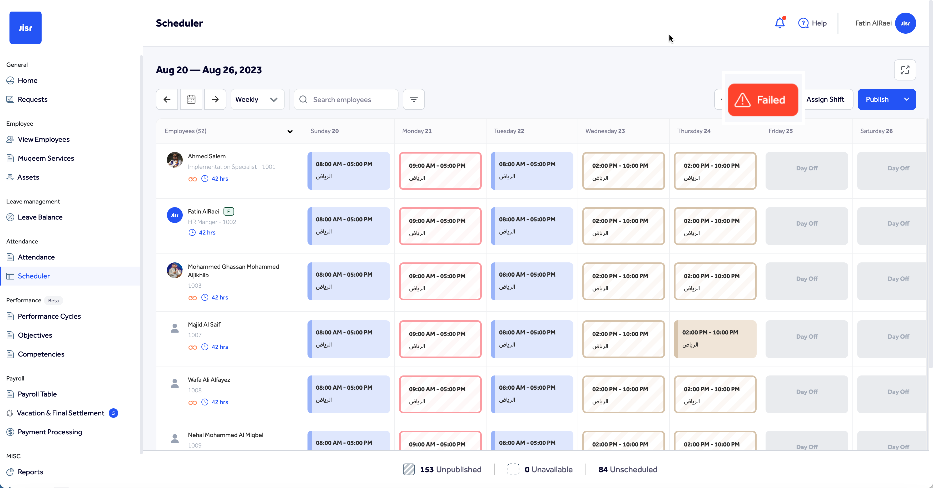 Bulk Scheduling by Using Excel Sheets – Knowledge base