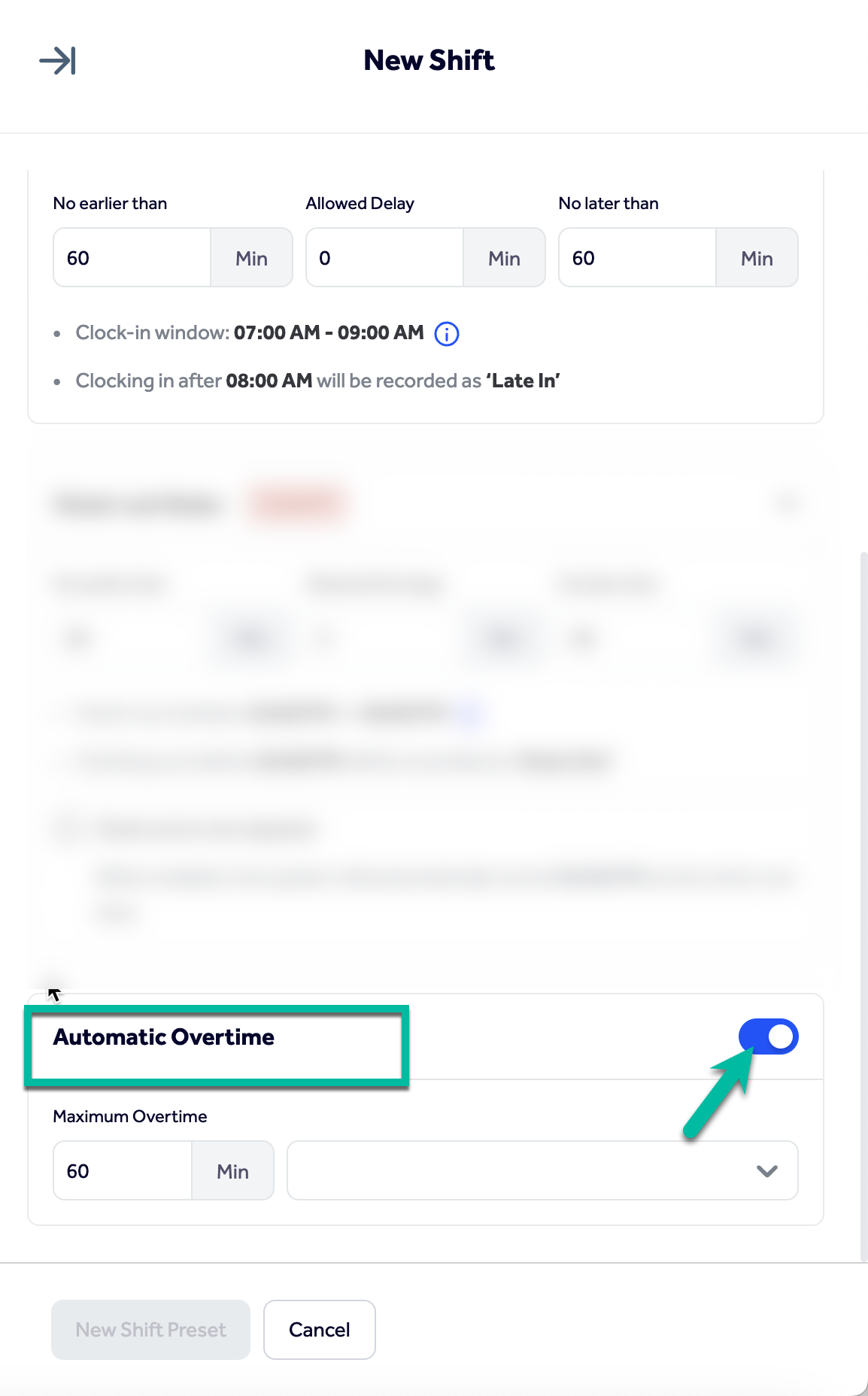 Automatic Overtime – Knowledge base