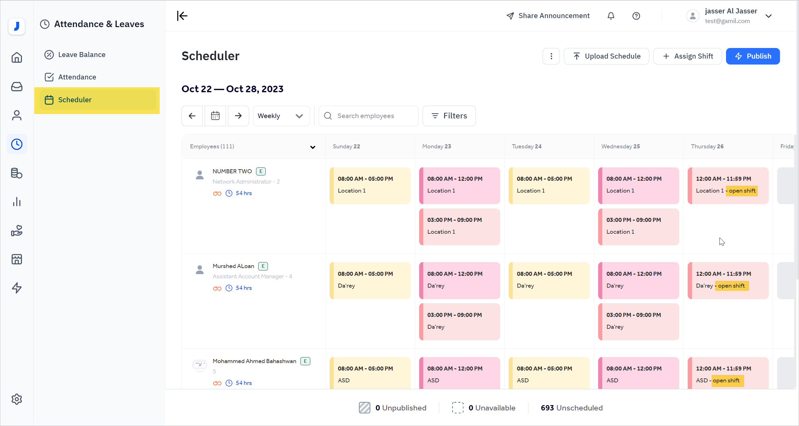 Open Shifts – Knowledge base