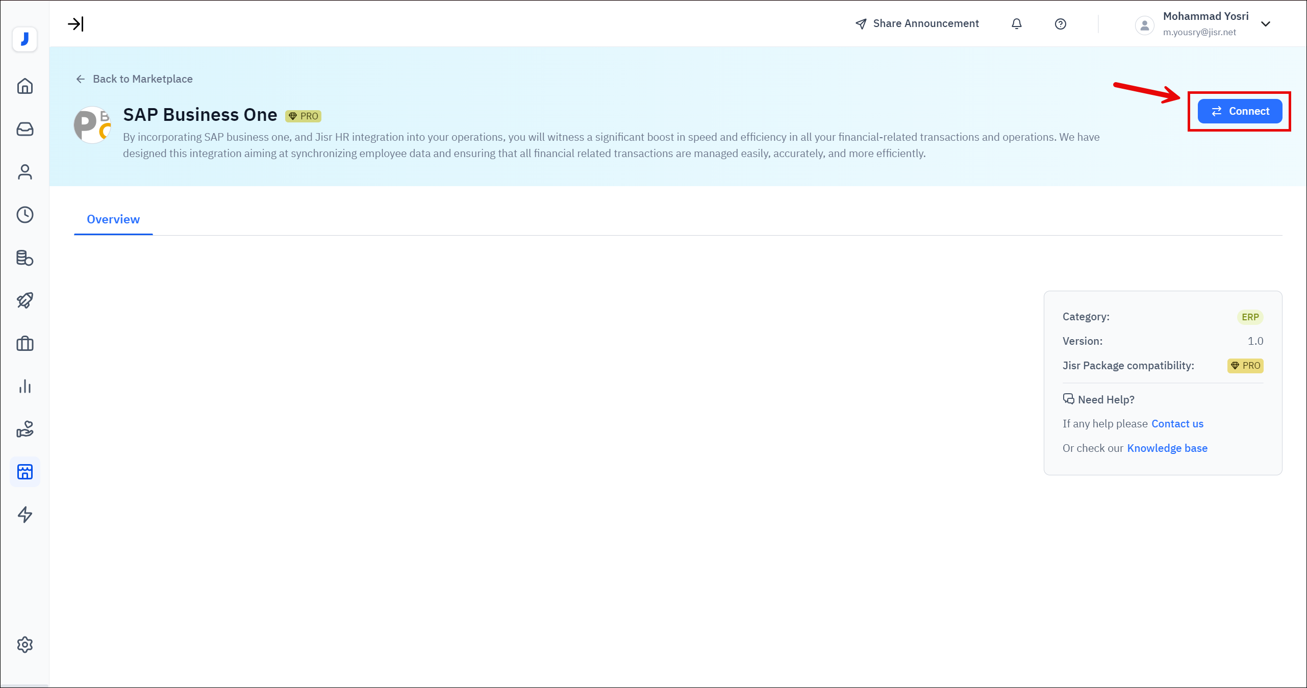 Prerequisites and Steps to Integration with SAP Business One and Jisr ...