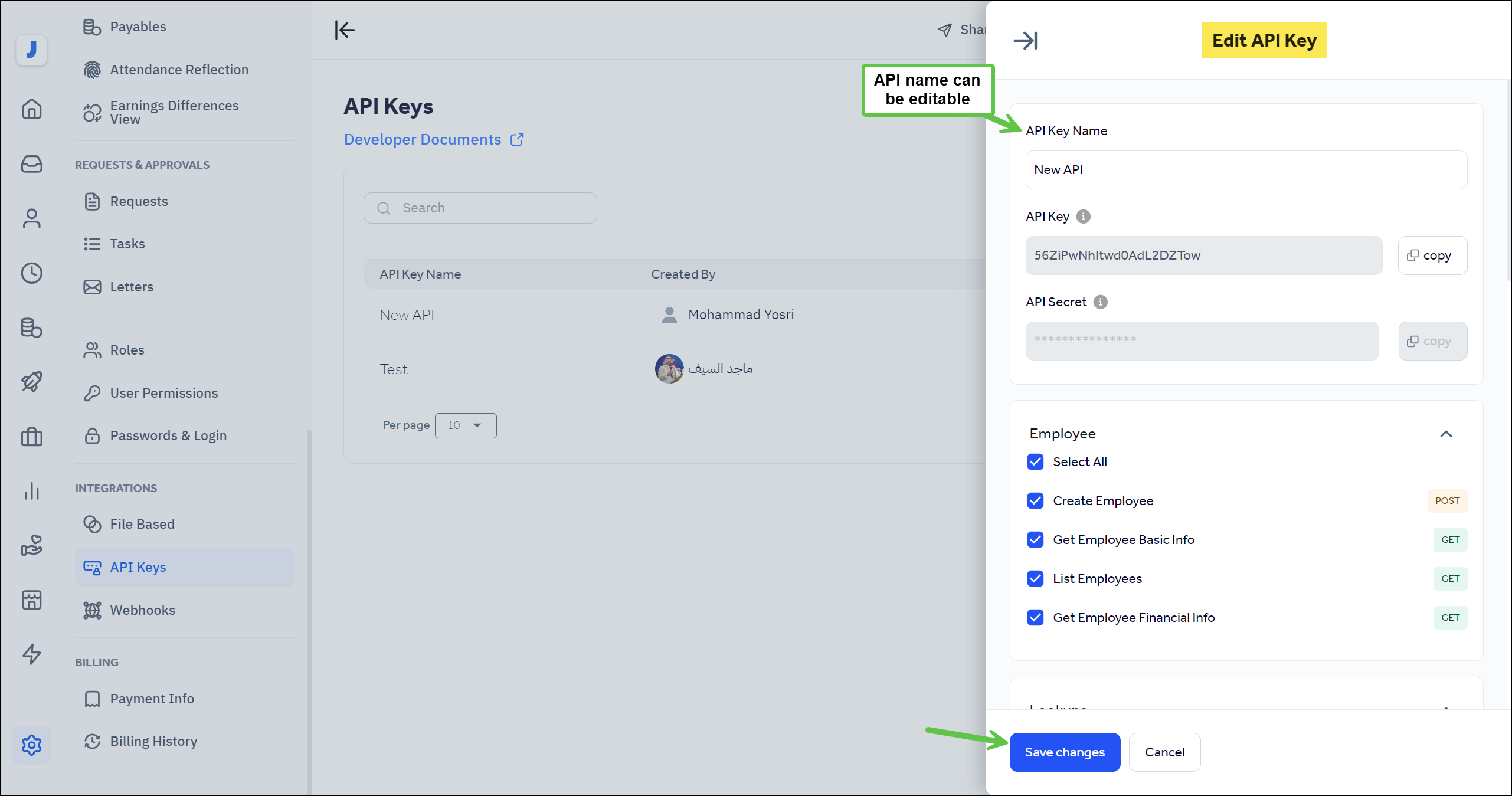 Open APIs for Integrating with Jisr – Knowledge base