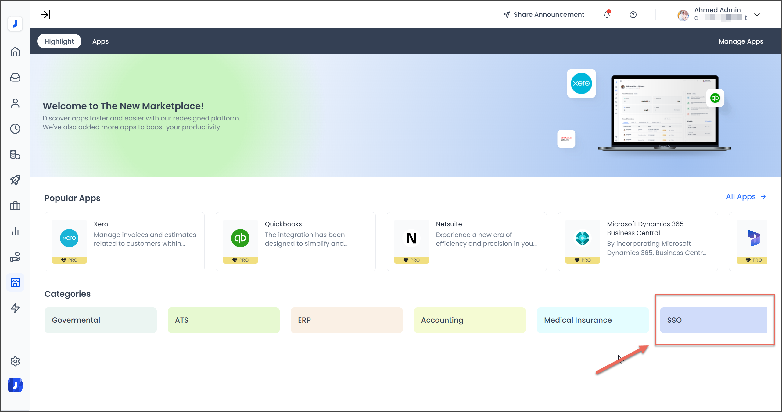 How to Activate Single Sign-On (SSO) on Jisr – Knowledge base