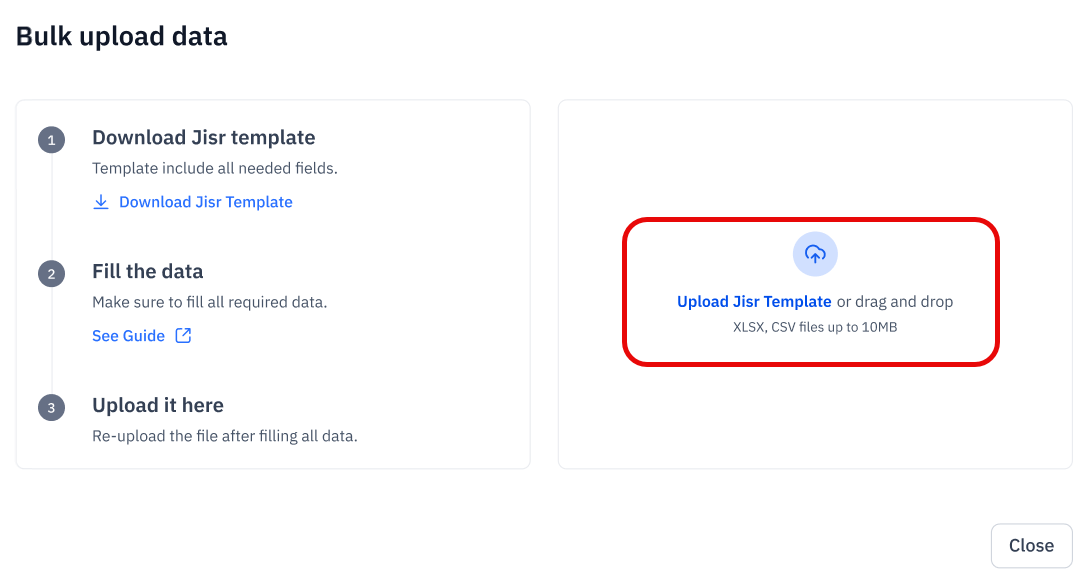 Bulk upload employee data for workspace onboarding – Knowledge base