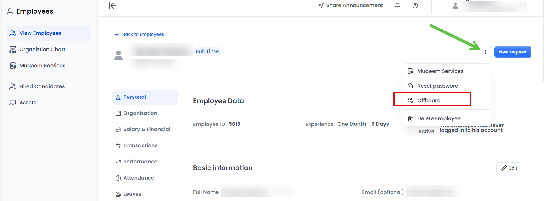 How to Create a Final Settlement – Knowledge base