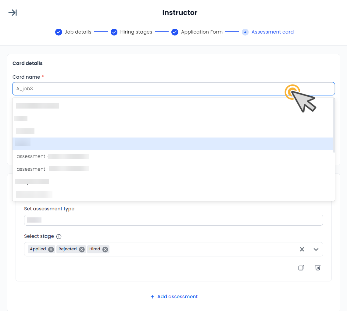 ATS: Duplicate jobs and assessment cards – Knowledge base