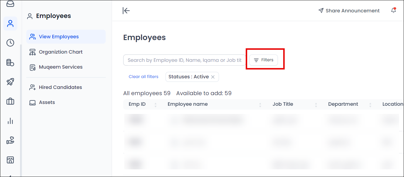 Delete employee from the system – Knowledge base