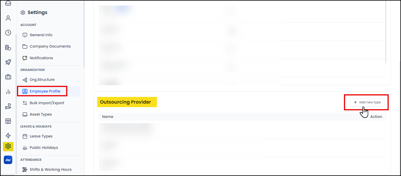 Employment Types – Knowledge base