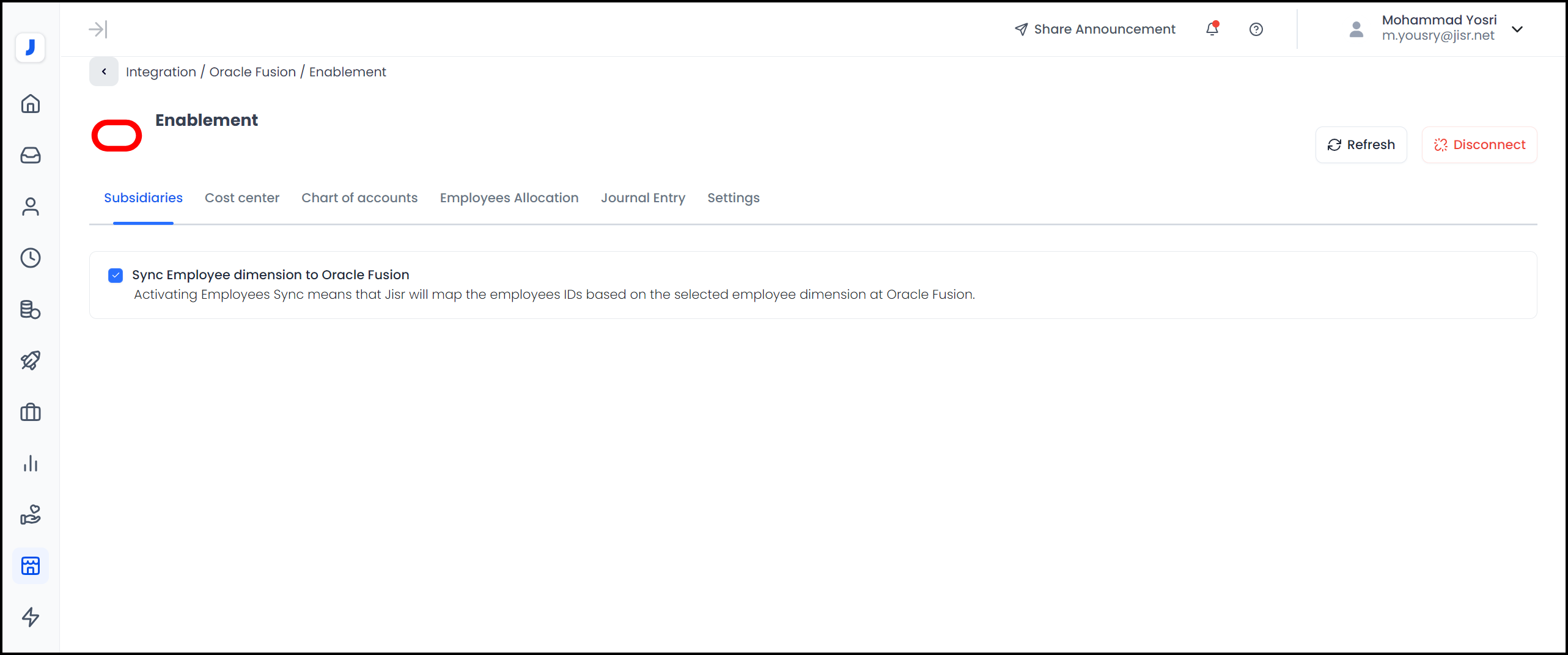 Sync employees with Oracle Fusion – Knowledge base