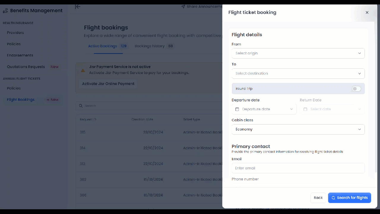 Flight ticket booking with Almosafer – Knowledge base