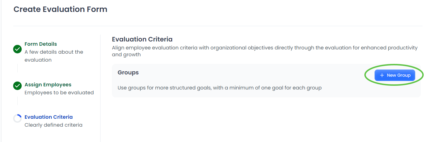 Create a Performance Evaluation form: Adding Employees and Criteria – Knowledge base