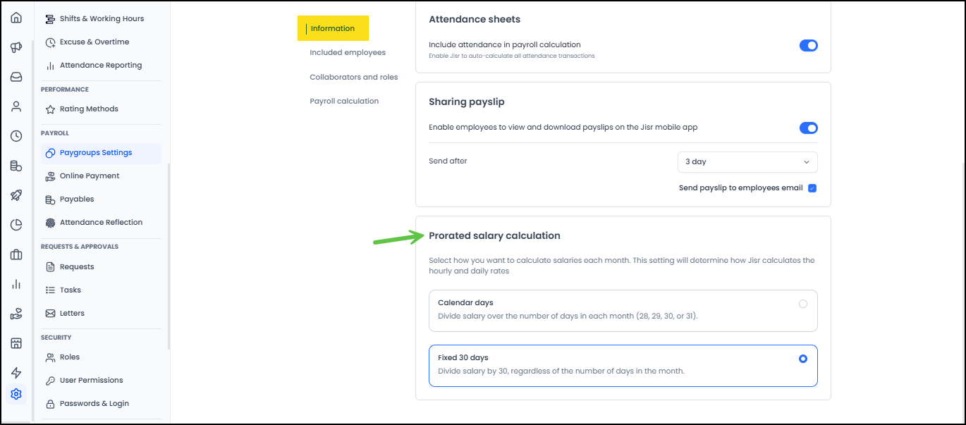 Use Cases: Payroll calculation based on a fixed month (30 days) or ...
