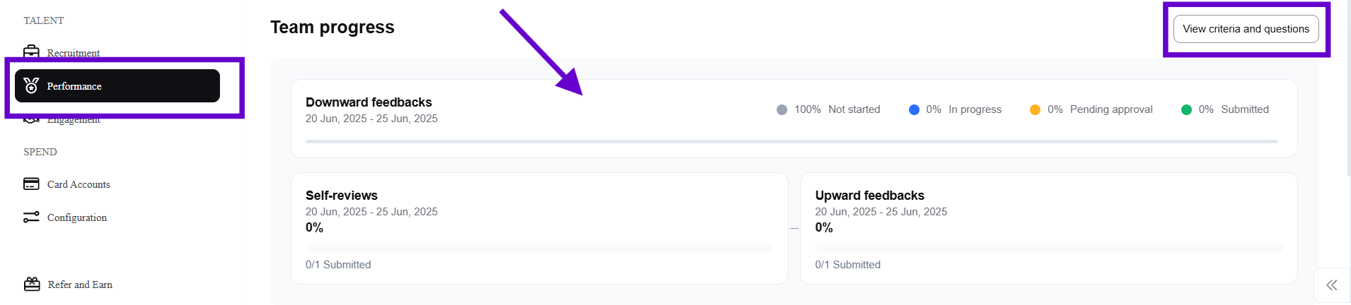 All - New Performance Management Dashboard – Knowledge base